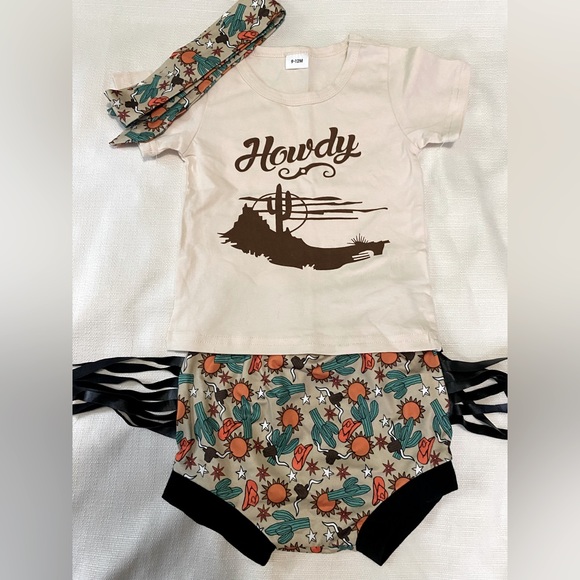 Matching Sets | Howdy Western Baby Girl Outfit | Poshmark